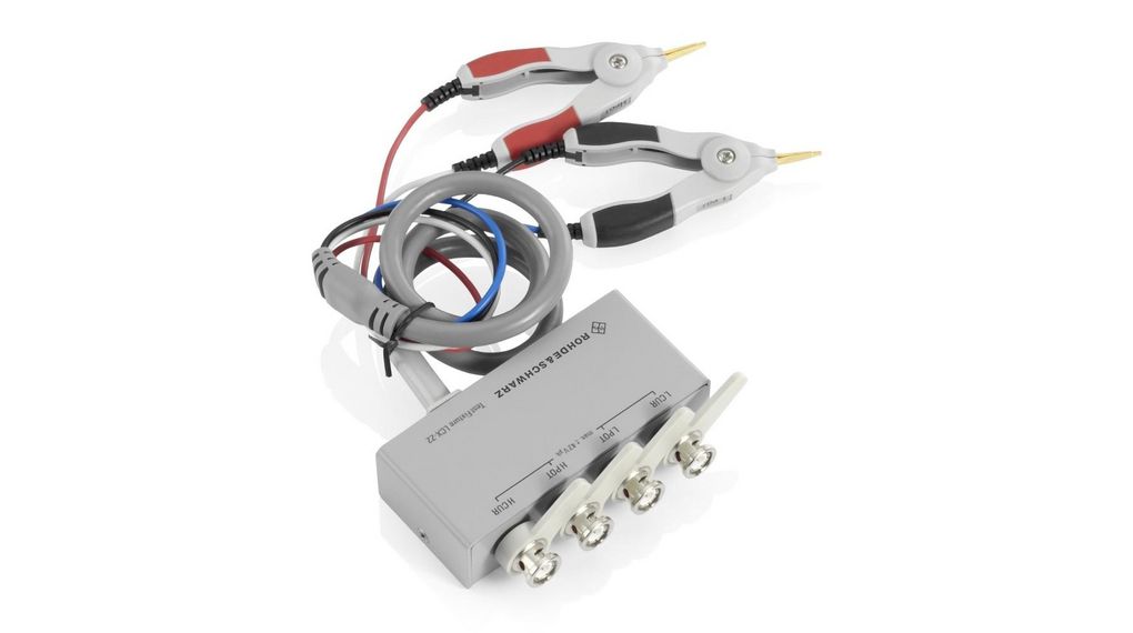 LCX-Z2 | Rohde & Schwarz Kelvin Clip Lead Red / Blue | Distrelec Germany